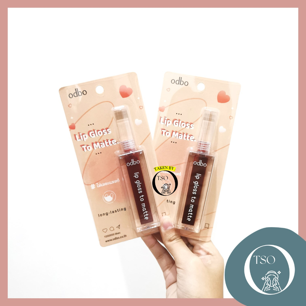 Jual ODBO LIP GLOSS TO MATTE THAILAND | Shopee Indonesia