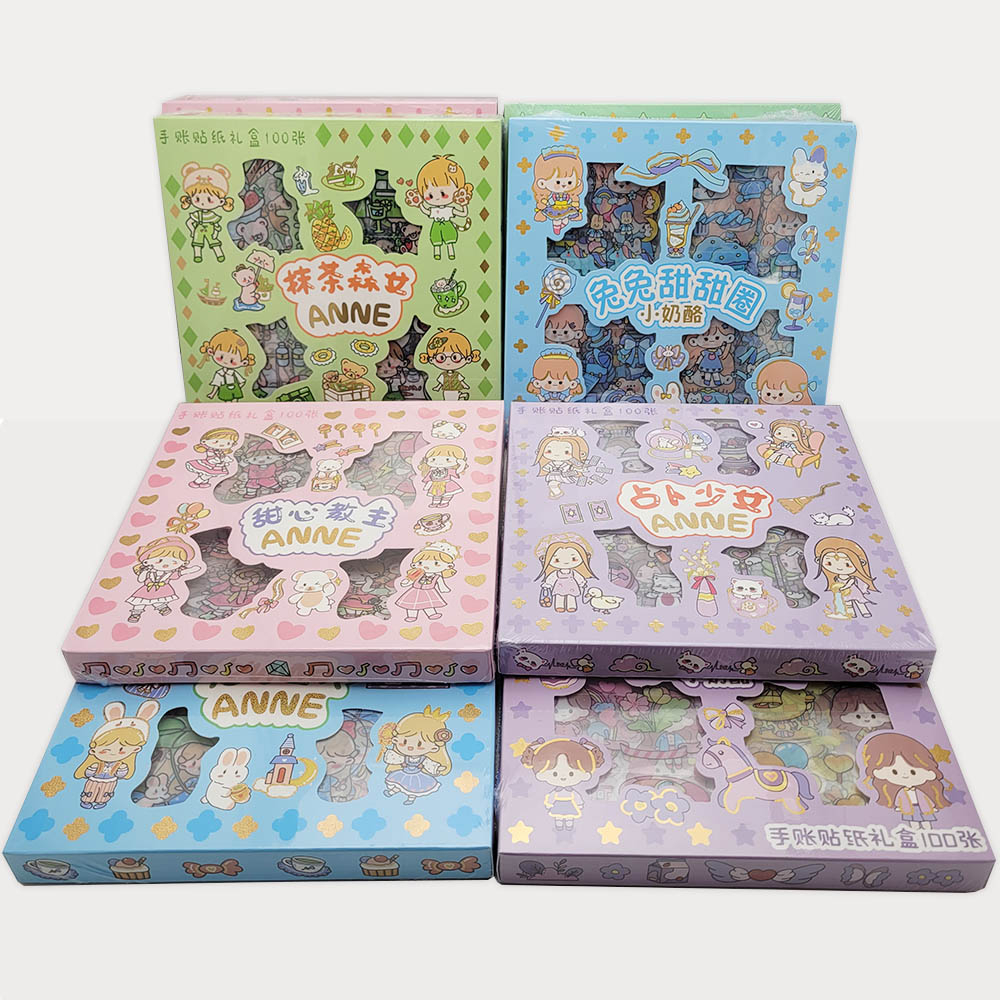 Jual STIKER VIRAL 1 BOX SET CUTE ESTETIK MOTIF KARTUN KOREA LUCU isi ...