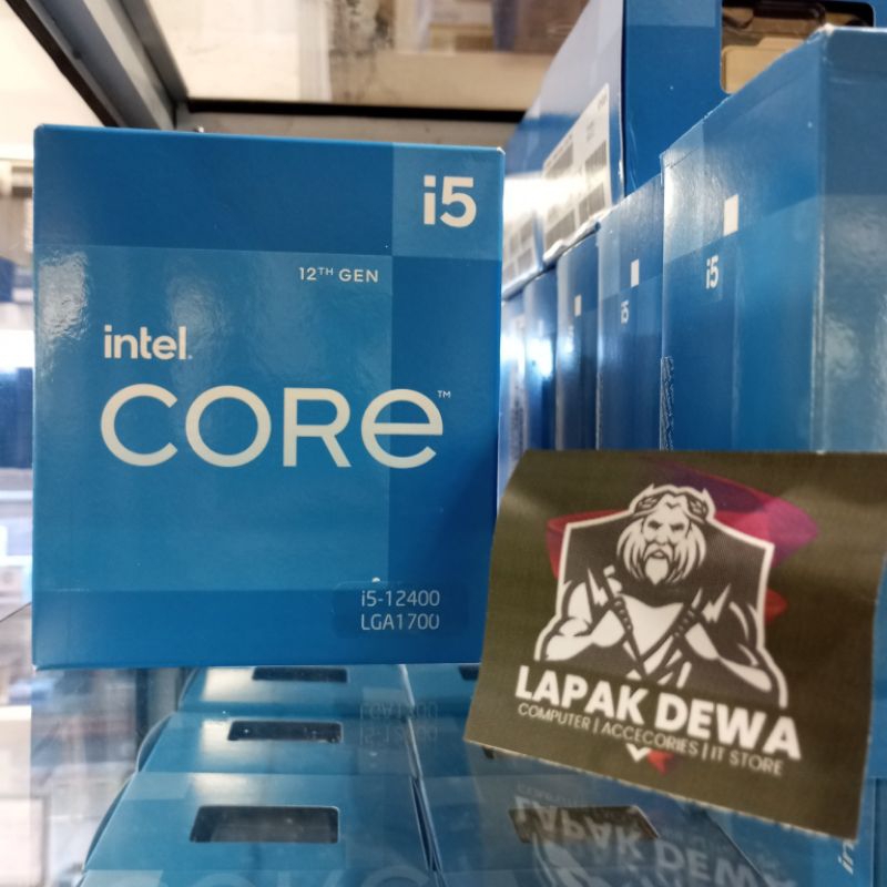 Jual Processor Intel Core i5 12400 BOX prosesor 18MB Cache LGA1700 resmi 3TH | Shopee Indonesia