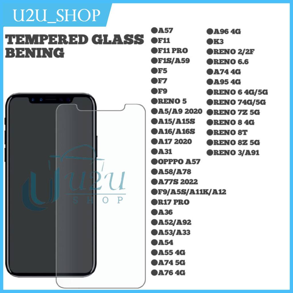 Jual Tempered Glass Bening Oppo A3X A60 A78 5G A5S A7 A12 A11K Neo R831 A58 4G A38 4G A98 5G A18 ...