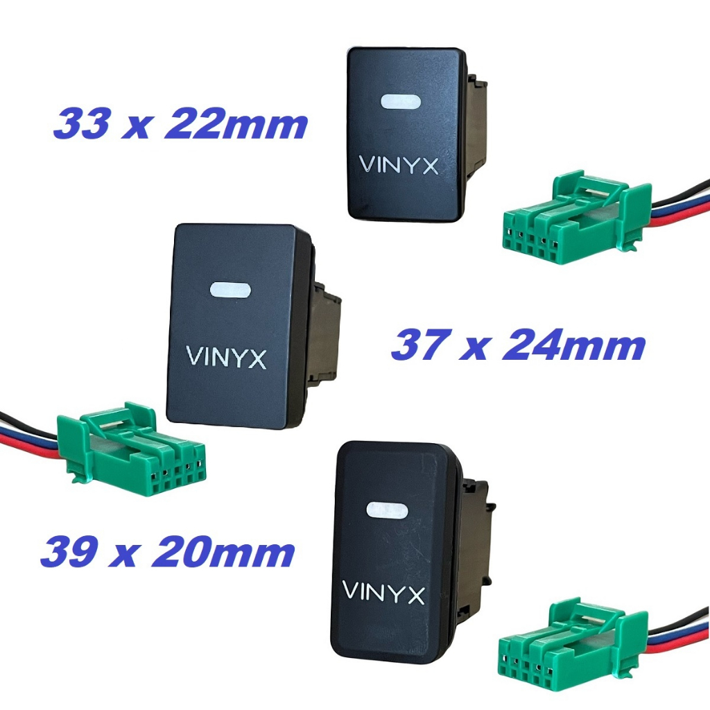 Jual Saklar Foglamp Switch Tombol Lampu LED Tembak Kabut Motor Mobil ...