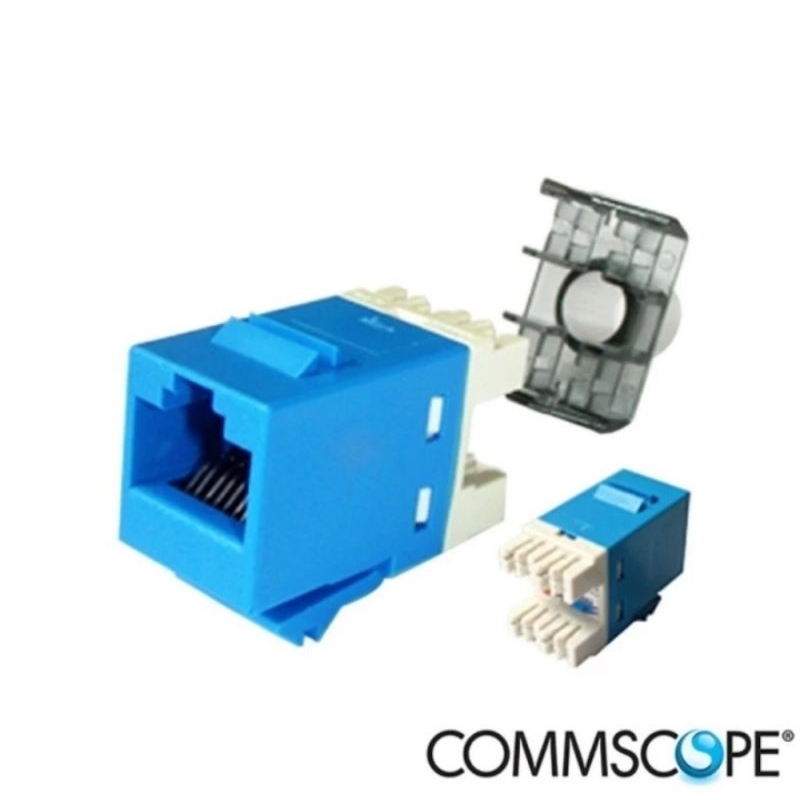 Jual Modular Jack RJ45 Cat 6 Amp COMMSCOPE | Shopee Indonesia