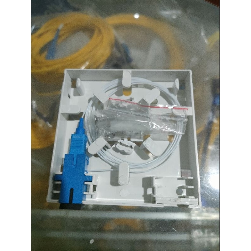 Jual roset tb 1 core langkap pigtail+adapter | Shopee Indonesia