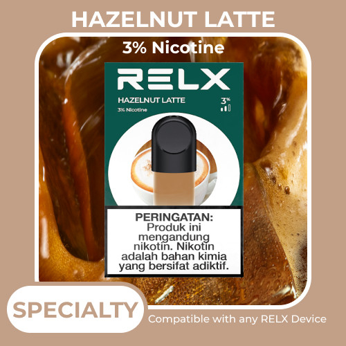 Jual RELX Pod - Hazelnut Latte (Isi 1 Pod) | Shopee Indonesia