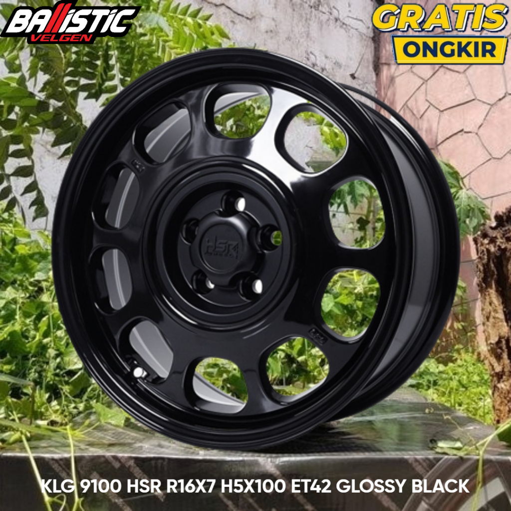 Jual Velg racing mobil Altis ring 16 pelek HSR KLG R16 Pcd 5x100 ET42 ...