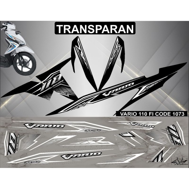 Jual striping TRANSPARAN VARIO 110 FI | Shopee Indonesia