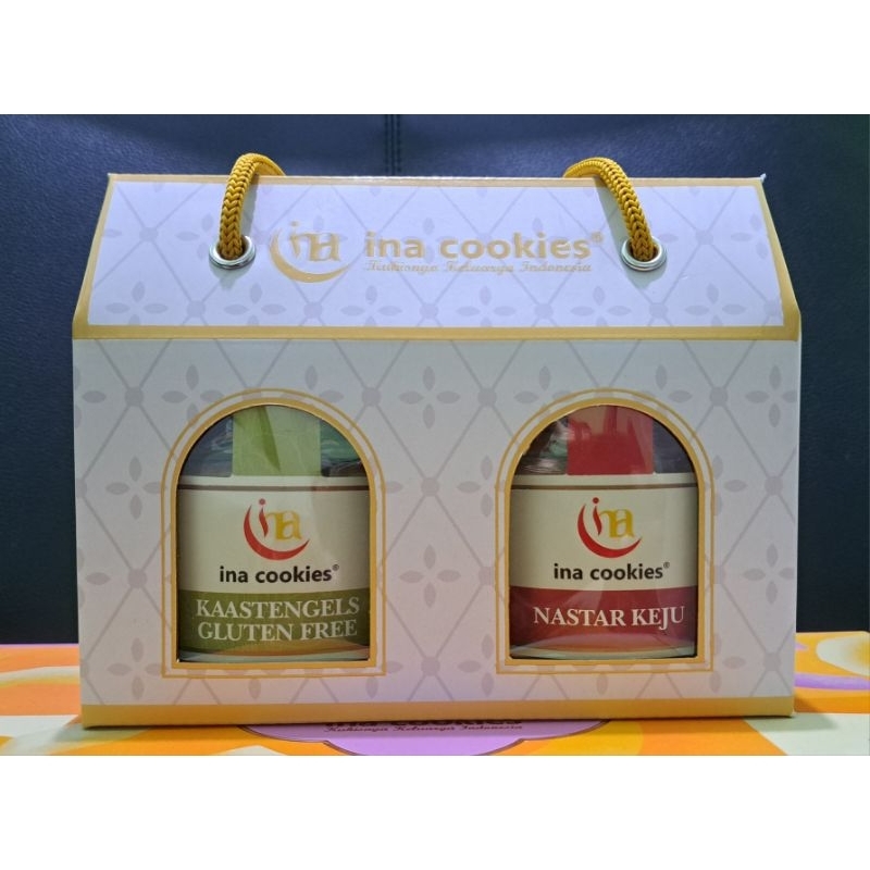 Jual Hampers Gable Box Ina Cookies ISI 2 | Shopee Indonesia