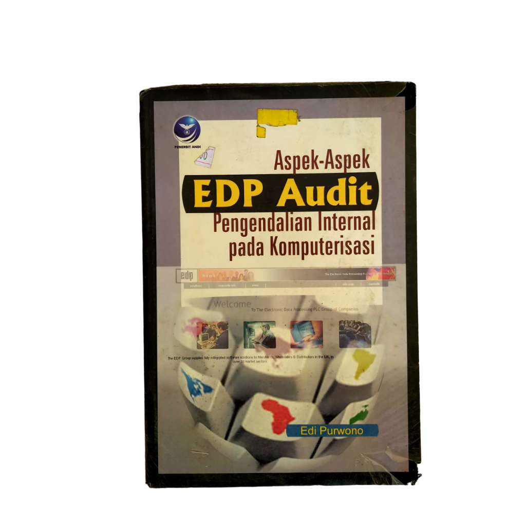 Jual ASPEK ASPEK EDP AUDIT PENGENDALIAN INTERNAL PADA KOMPUTERISASI KARYA EDI PURWONO BUKU ...