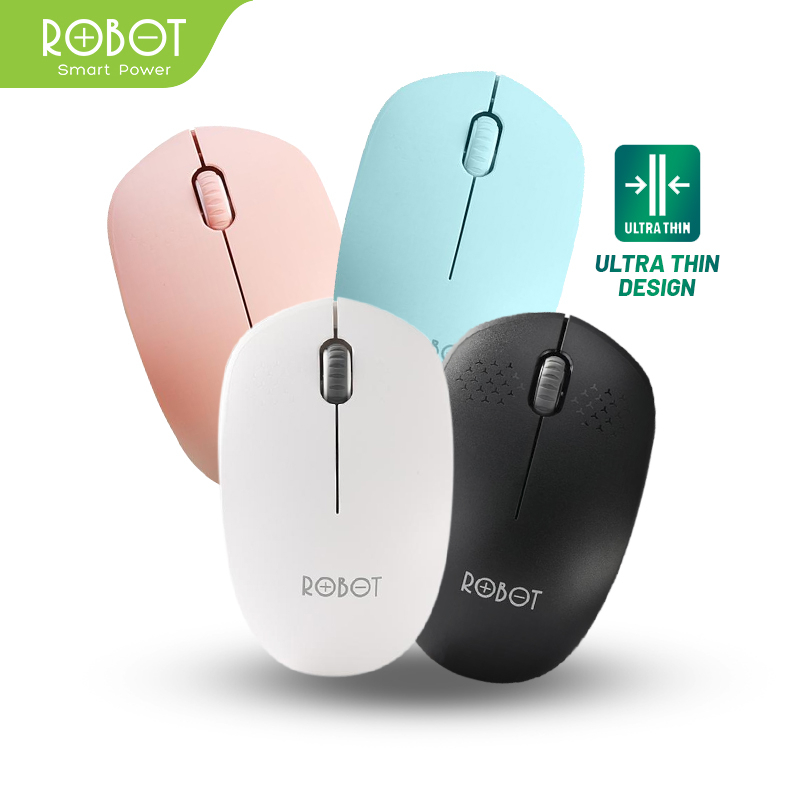 Jual ROBOT Mouse Wireless Tanpa Kabel Untuk Laptop PC M210 Optical USB ...
