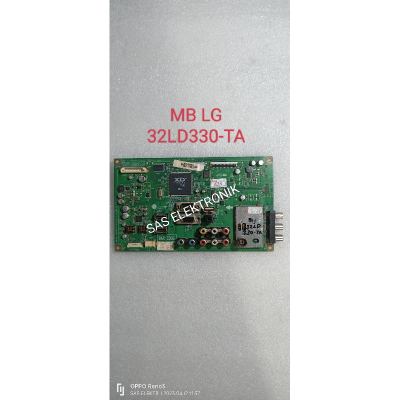 Jual MB MOTHERBOARD MAINBOARD MESIN TV LCD LG 32LD330-TA | Shopee Indonesia