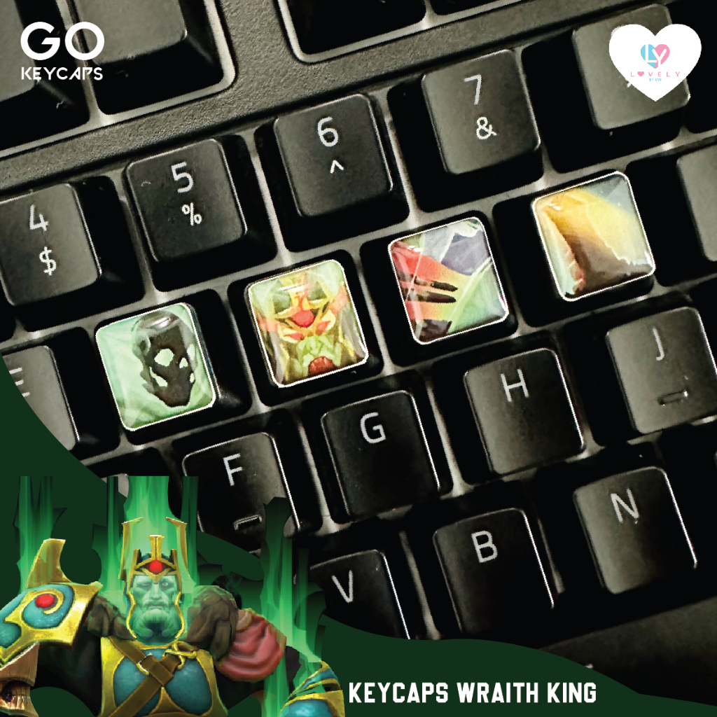 Jual Keycaps PBT Dota 2 Wraith King Ability | GO KEYCAPS | Shopee Indonesia