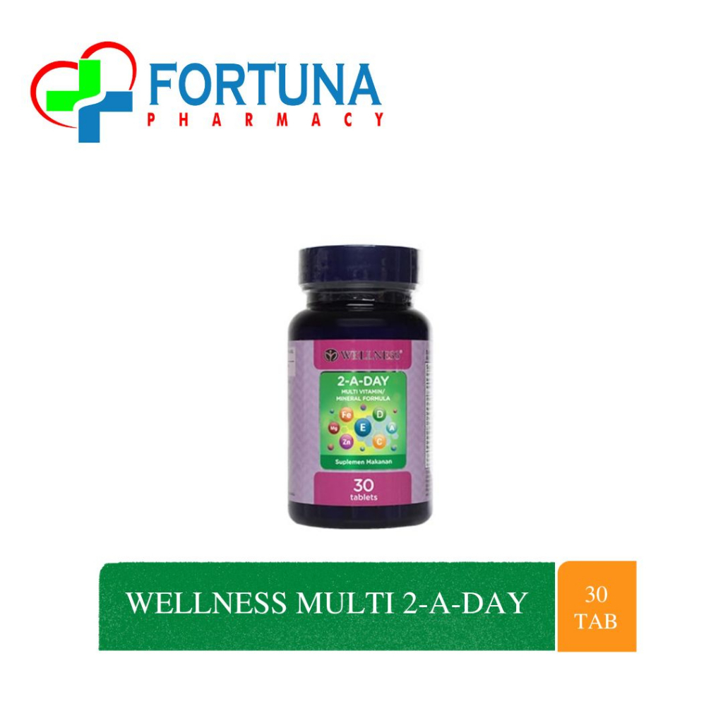 Jual Wellness Multivitamin/Mineral 2-A-Day (30 Tablet) | Shopee Indonesia