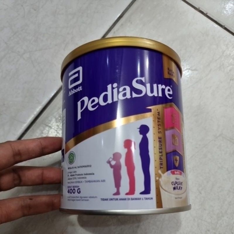Jual PEDIASURE TRIPLESURE 400GR CLASSIC MILKY | Shopee Indonesia
