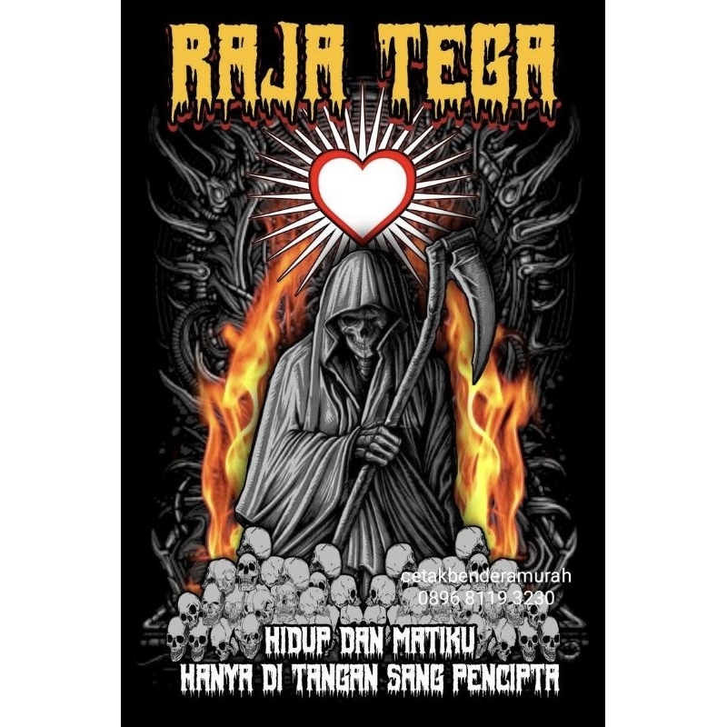 Jual BENDERA PSHT, BENDERA RAJA TEGA, BENDERA SH, GIANTFLAG RAJA TEGA ...