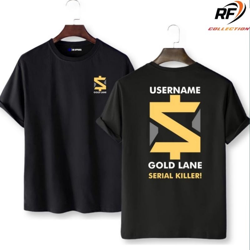 Jual Kaos T-shirt Game Mobile Legend All Role Baju ML Custom Nama MLBB ...
