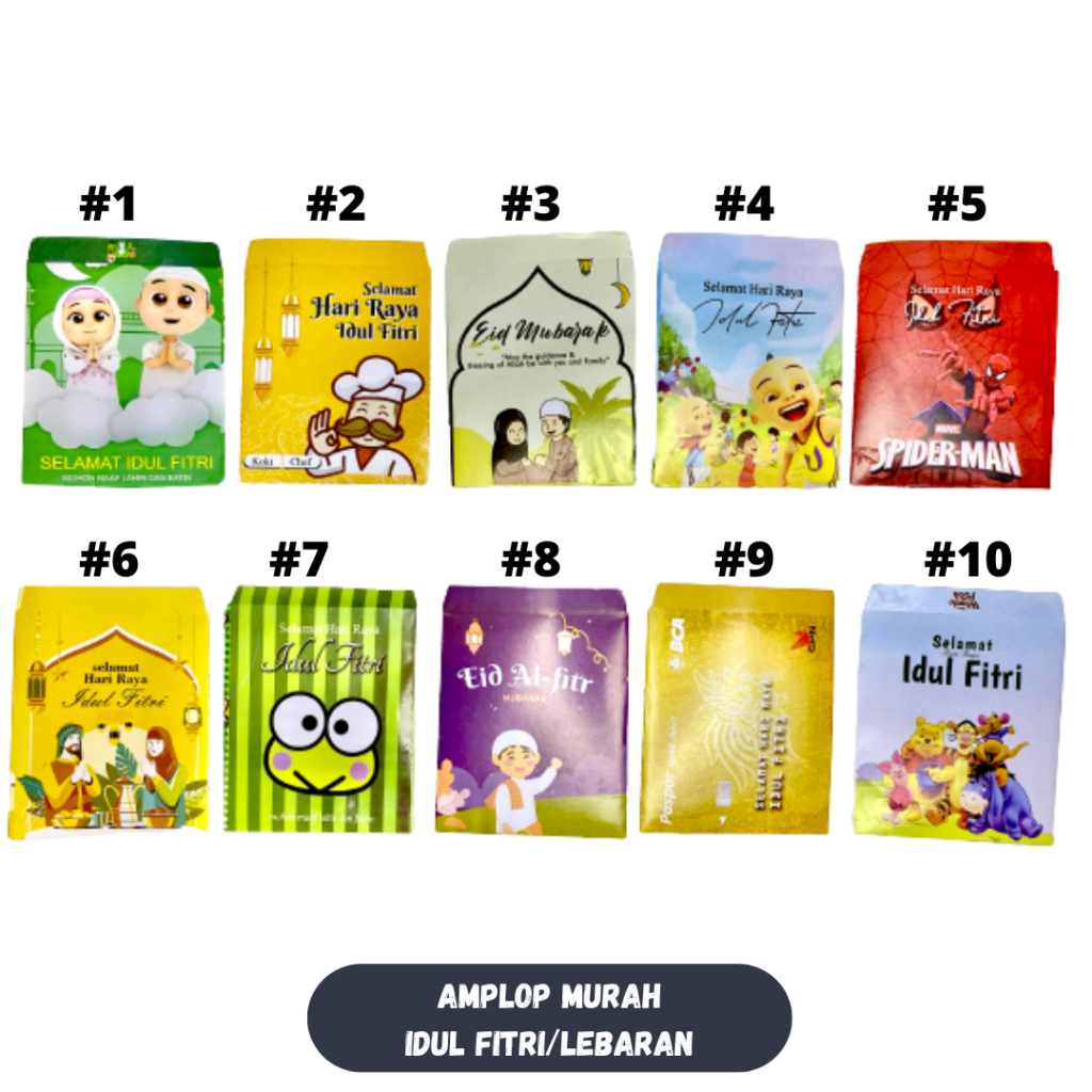 Jual AMPLOP LEBARAN | AMPLOP THR | AMPLOP HARI RAYA IDUL FITRI | ANGPAO ...