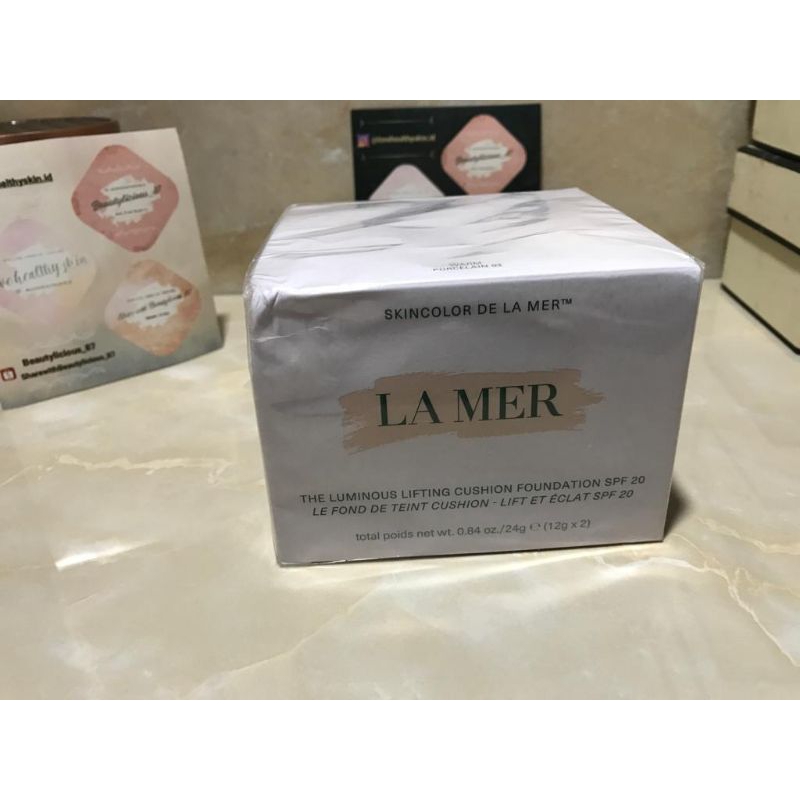 Jual La Mer The Luminous Lifting Cushion Foundation Lamer 03 Warm ...