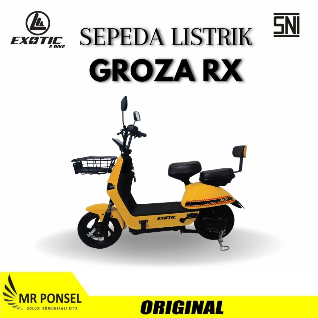 Jual Sepeda Listrik Exotic Groza RX By Pacific Ebike | Shopee Indonesia