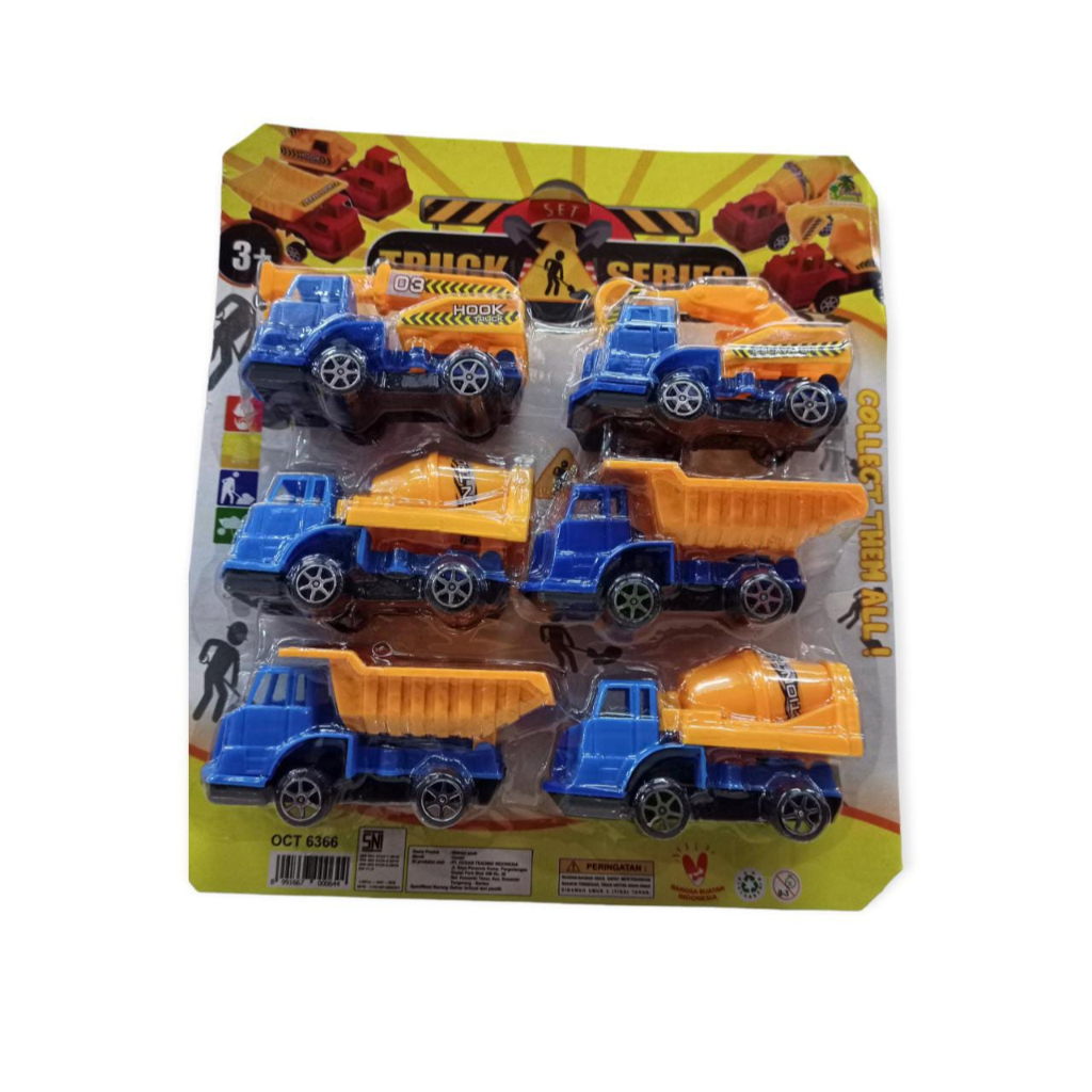 Jual MAINAN CITY TRUCK SET SERIES BIRU KUNING / TRUK BAK BEGO MOLEN ...