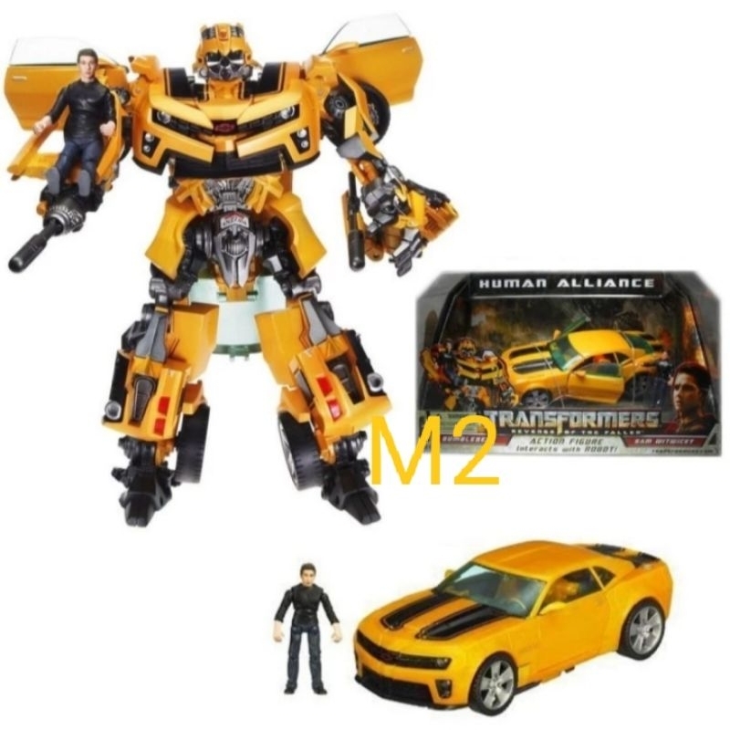 Jual Transformers Human Alliance Bumblebee+Sam Witwicky | Shopee Indonesia
