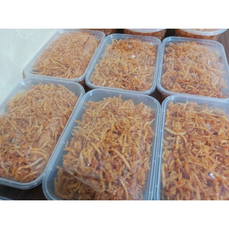 Jual Kentang mustofa enak/kering kentang 250 grm kemasan kotak | Shopee ...