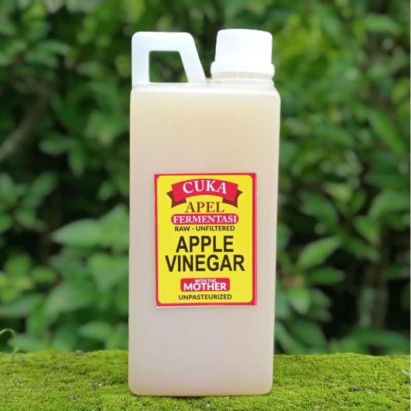 Jual Cuka Apel 1 liter 100% Original Organik | Shopee Indonesia