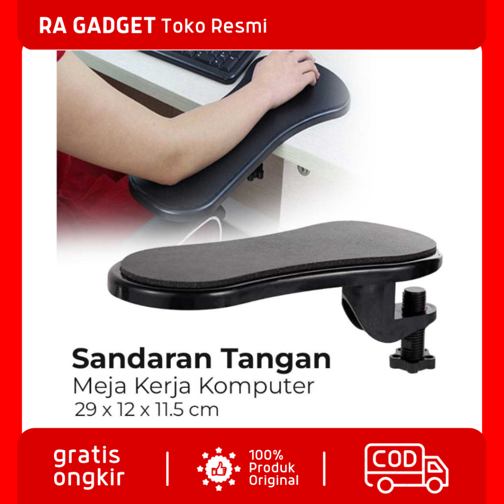 Jual Sandaran Tangan Meja Kerja Komputer Kursi Kantor Arm Rest Pad ...