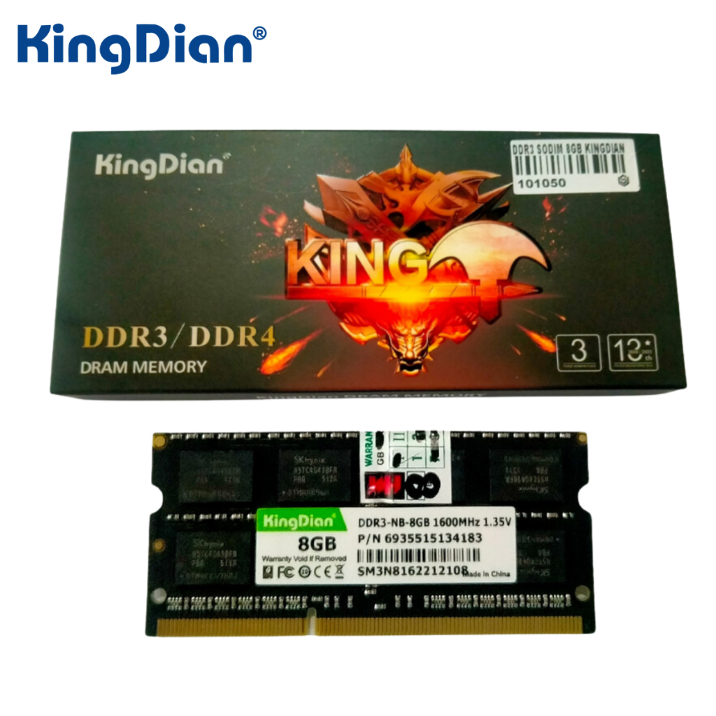 Jual Kingdian Sodimm DDR3 8GB Ram Laptop 8GB Kingdian DDR3 D3 8Gb Memory Ram Laptop | Shopee ...