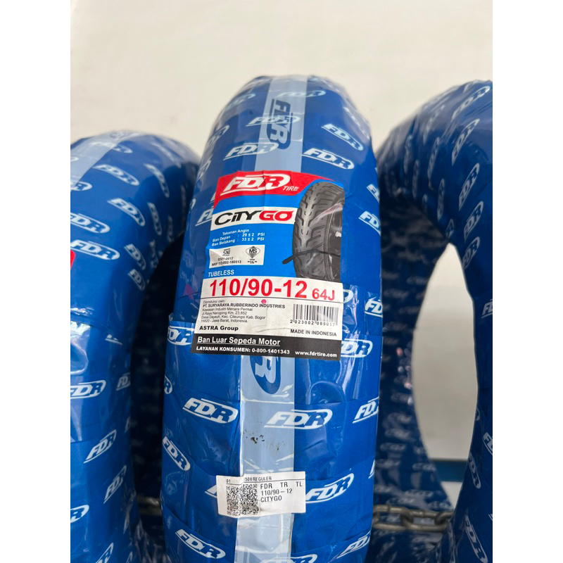Jual BAN MOTOR FDR 110/90-12 CITY GO | Shopee Indonesia
