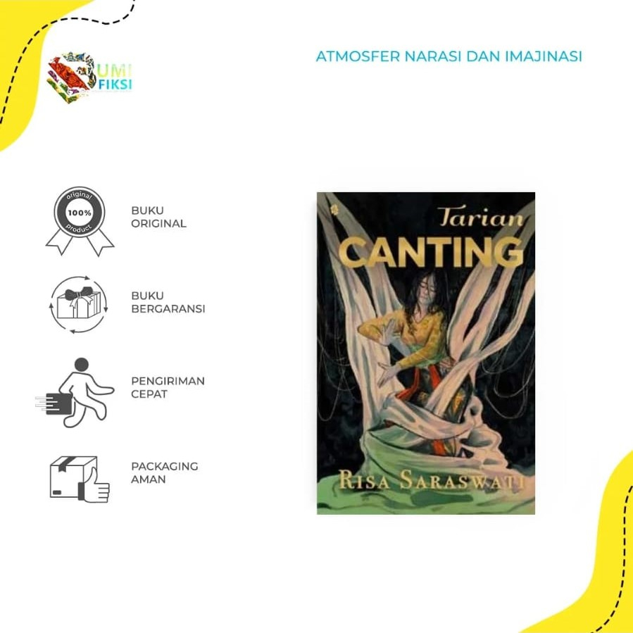 Jual NOVEL - TARIAN CANTING - RISA SARASVATI - BUKUNE - BUMIFIKSI ...