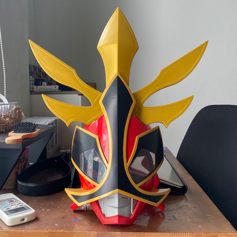 Jual Helm Cosplay Power Rangers Super Samurai Shogun Helmet | Shopee ...
