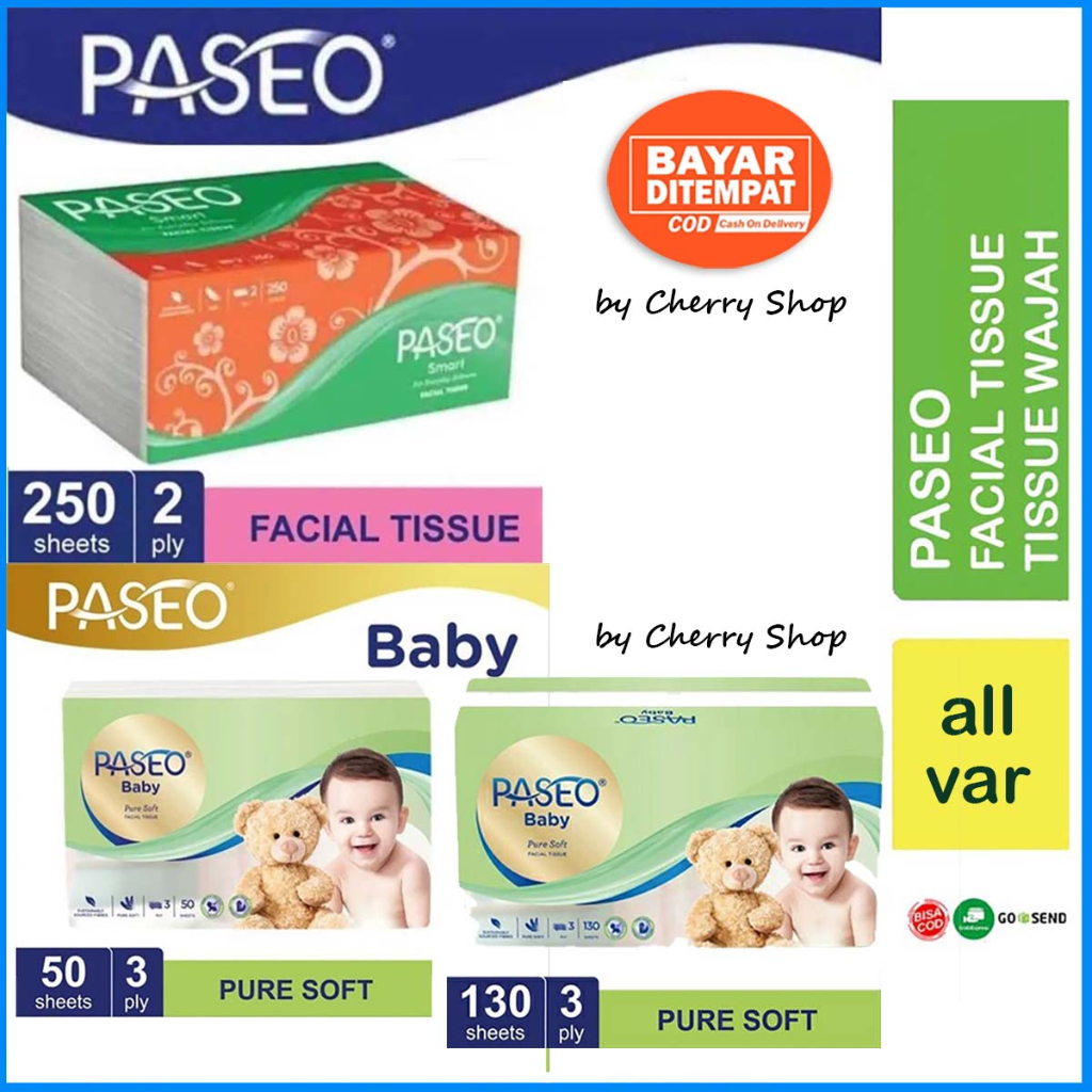 Jual [PURE SOFT BABY 50S & 130S | 250S SMART | FACIAL TISSUE] Tisu ...