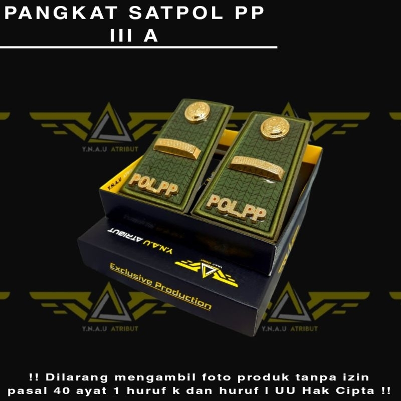 Jual PANGKAT SATPOL PP 3A EXCLUSIVE | Shopee Indonesia