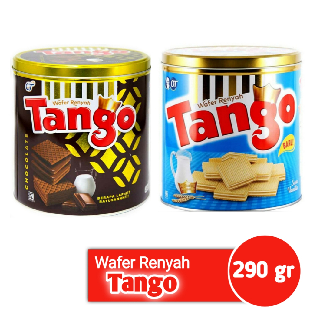 Jual Tango Wafer Vanilla 315gr And Coklat 300gr Shopee Indonesia