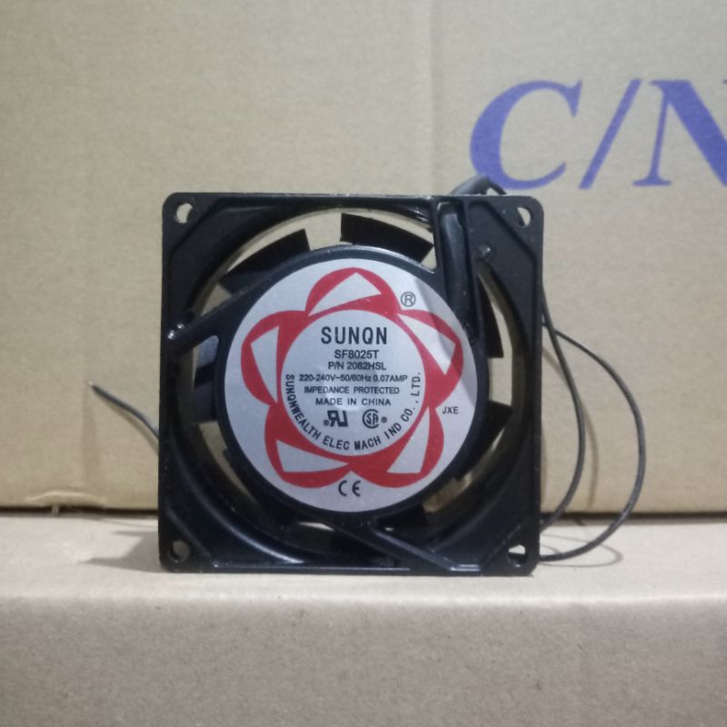 Jual Kipas AC Fan 8x8 cm / 9x9 cm / 12x12 cm Cooling Fan / Axial Fan 220volt | Shopee Indonesia
