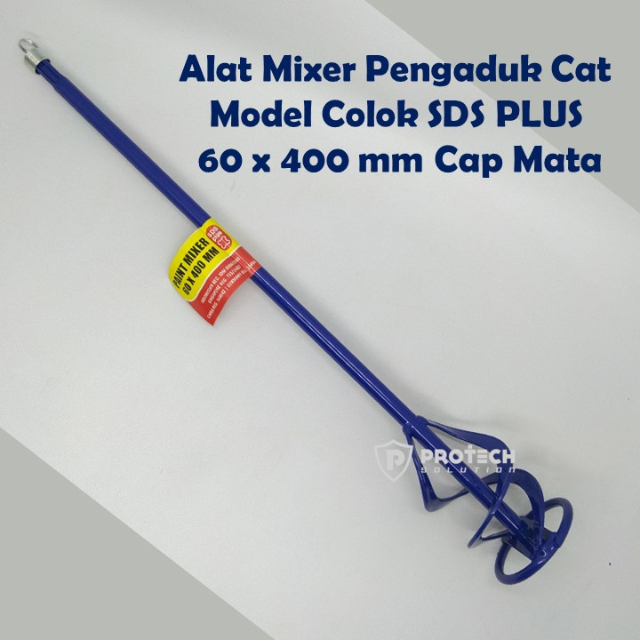 Jual [PS] Alat Mixer Pengaduk Cat Model Colok SDS PLUS 60 x 400 mm Cap ...