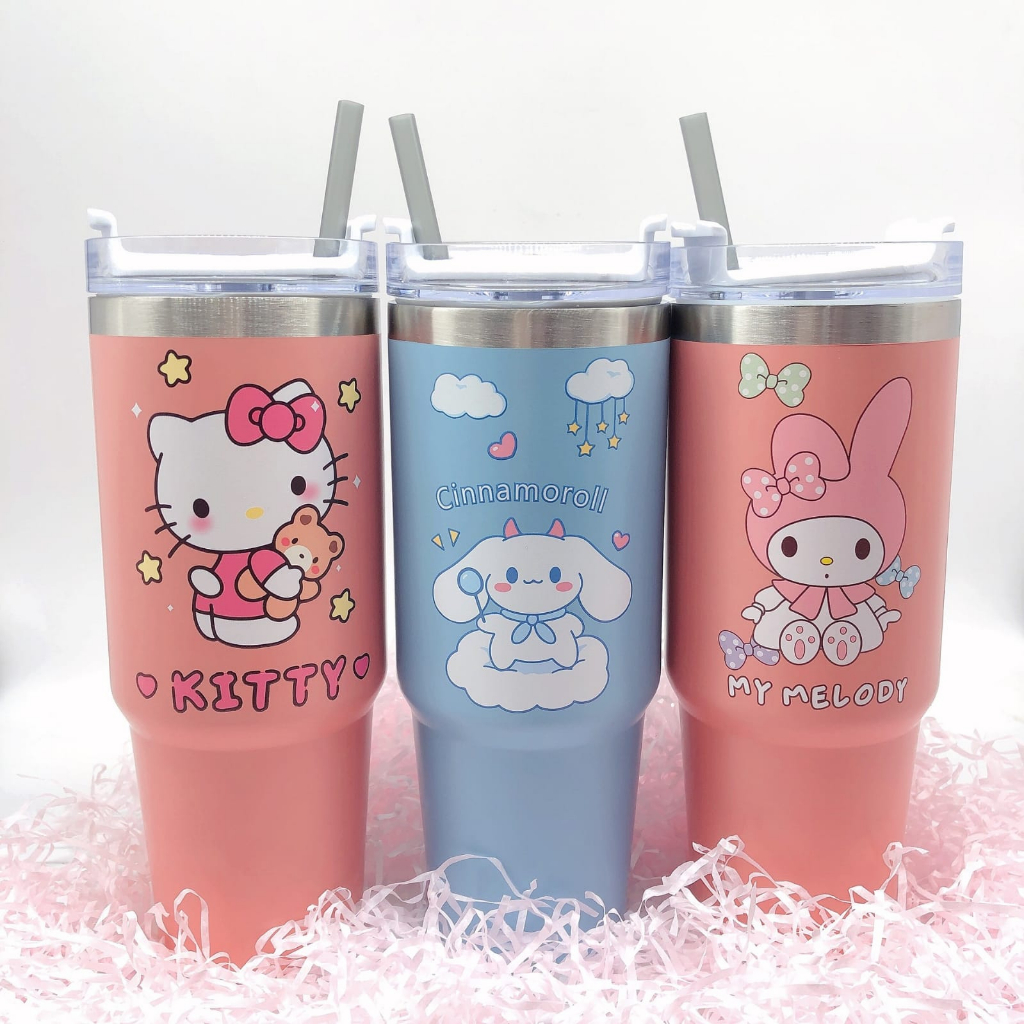 Jual COD BOTOL MINUM TERMOS KARAKTER LUCU DAN POLOS FREE STIKER 3D ...
