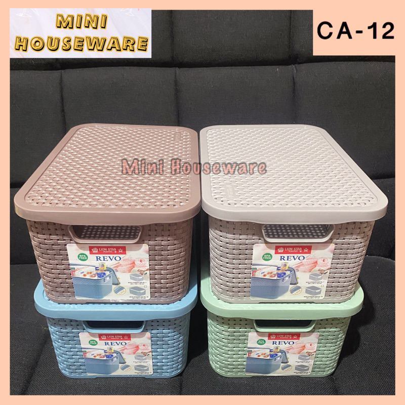 Jual Keranjang Mini Serbaguna dengan Tutup Kapasitas 7 Liter dan 10 ...