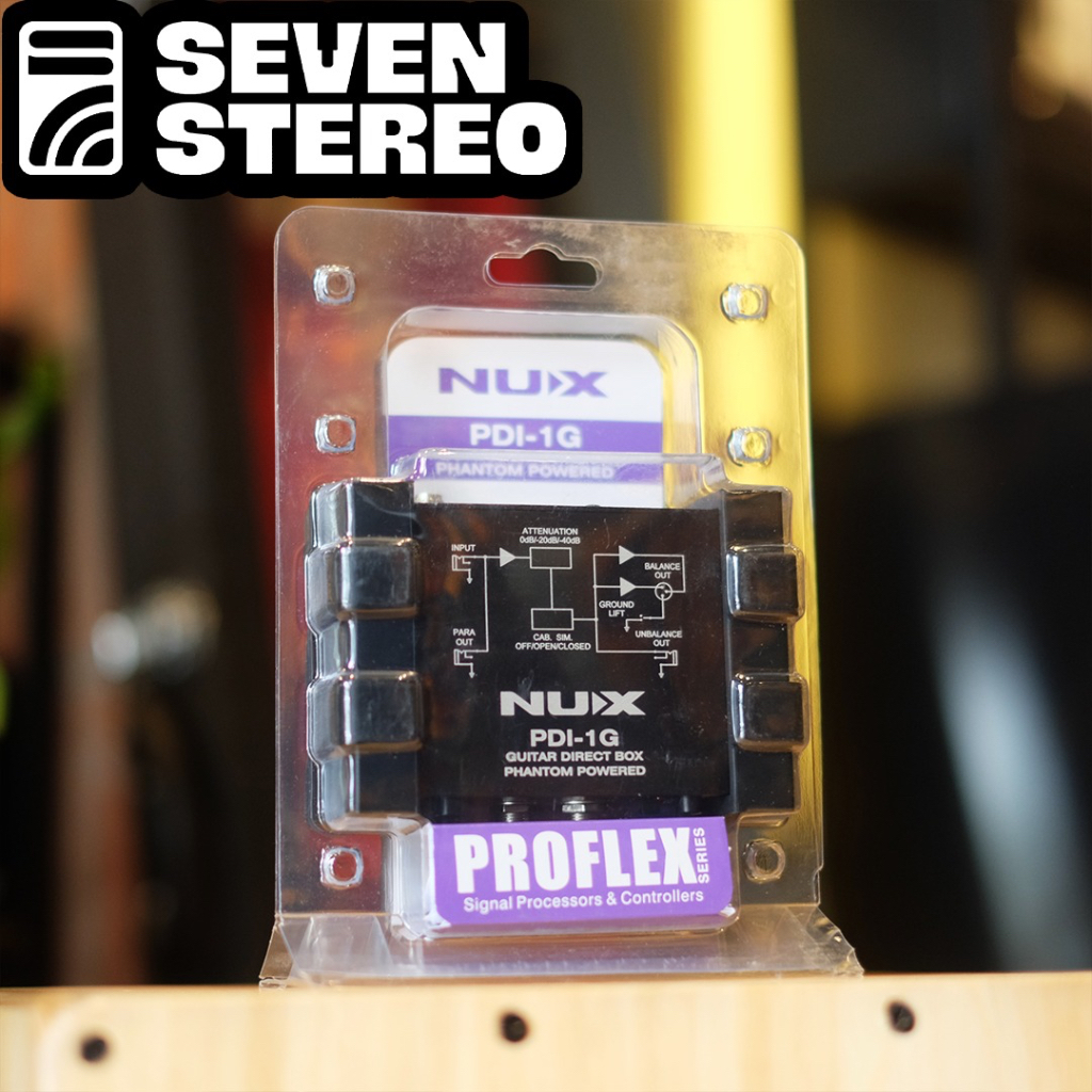 Jual Nux PDI-1G Guitar Direct Box With Cabinet Simulator | Shopee Indonesia