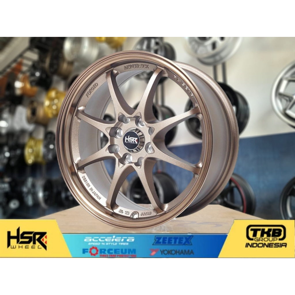 Jual velg r16 ce28 velg hsr hiroshima ring 16 lebar 7 et40 cocok buat brio jazz yaris mobilio ...