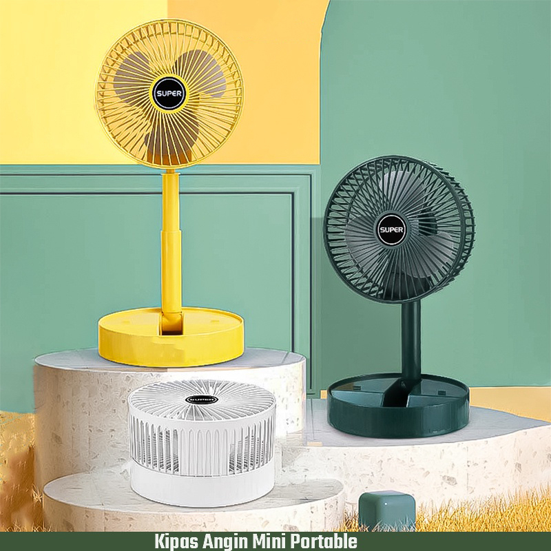 Jual Kipas Angin Lipat Mini Portable Kipas Mini Fan Portable Kipas ...