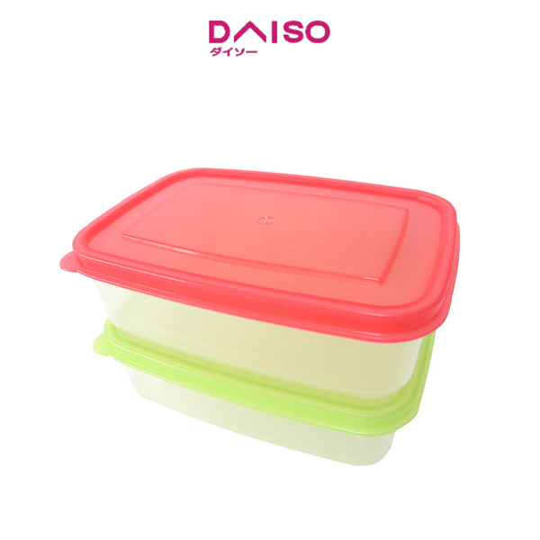 Jual Daiso plastic food container 400mL 2PCS | Shopee Indonesia