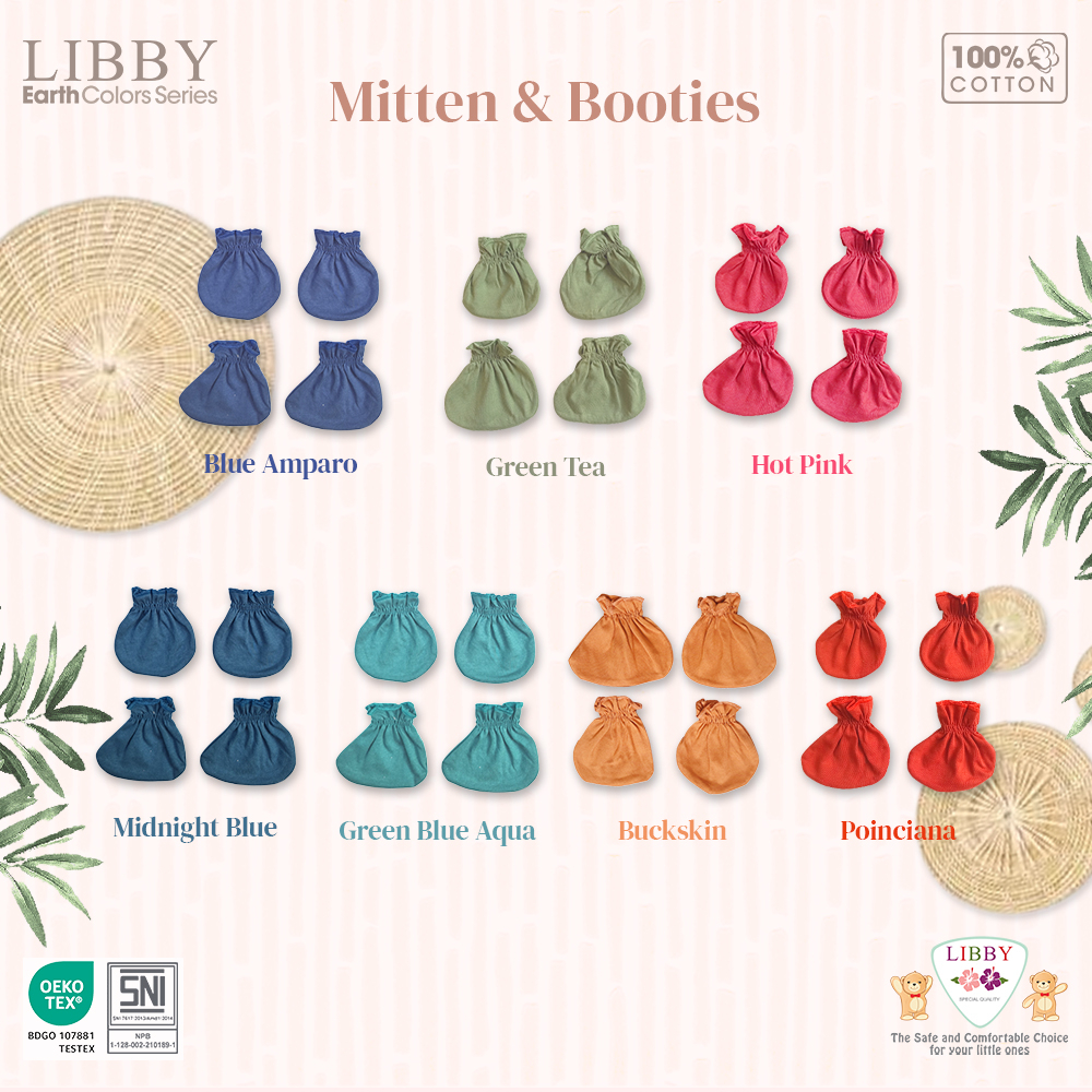 Jual LIBBY Earth New Colour Sarung Tangan & Kaki Karet (1pcs/pack) | Shopee Indonesia