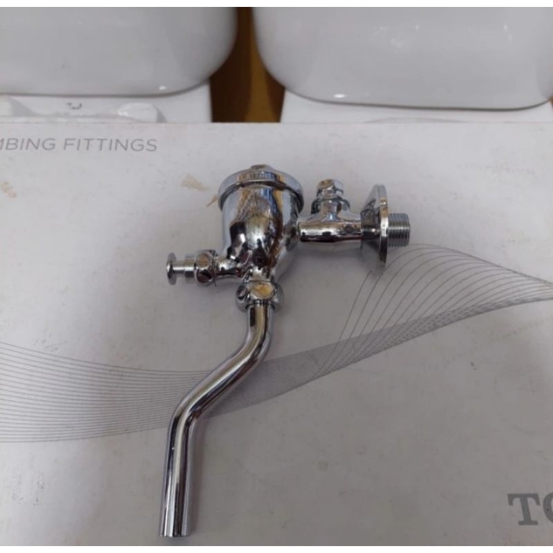 Jual Push Kran Urinoir/urinal TOTO //T60RN Model pipa bengkok(Second ...