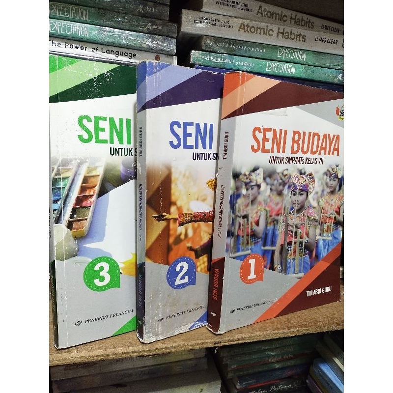 Jual Buku SENI BUDAYA 1,2,3 SMP/MTs KELAS VII,VIII,IX ERLANGGA | Shopee Indonesia