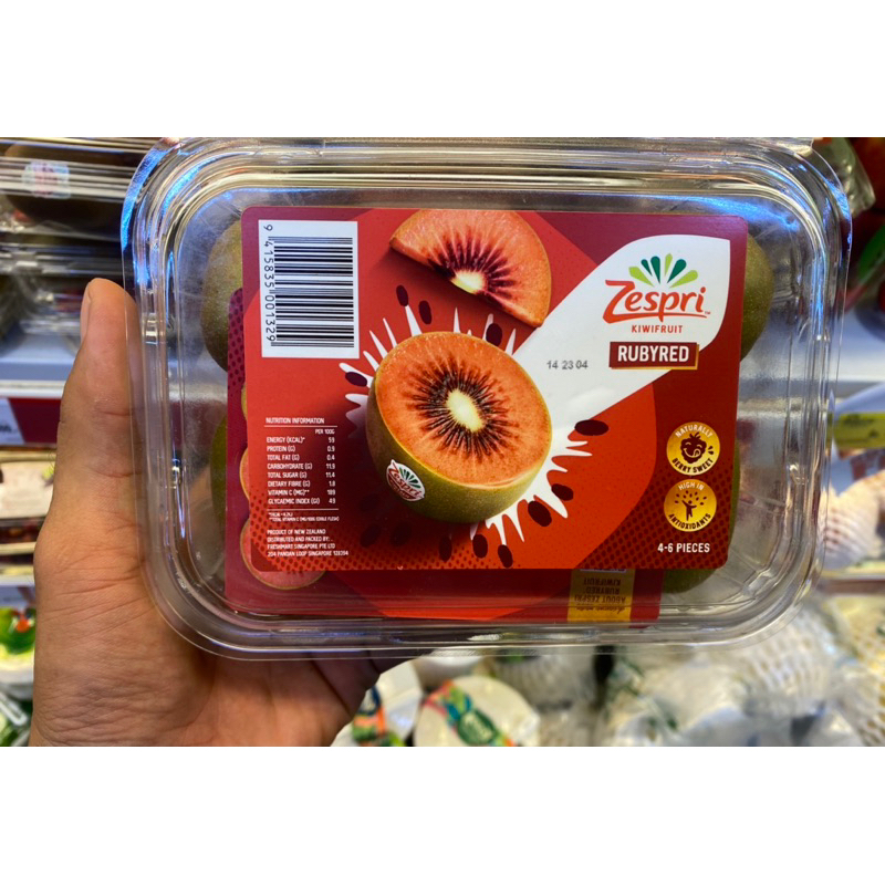 Jual Kiwi ruby red | kiwi merah ruby pack | kiwi zespri red ruby pack 450gr | Shopee Indonesia
