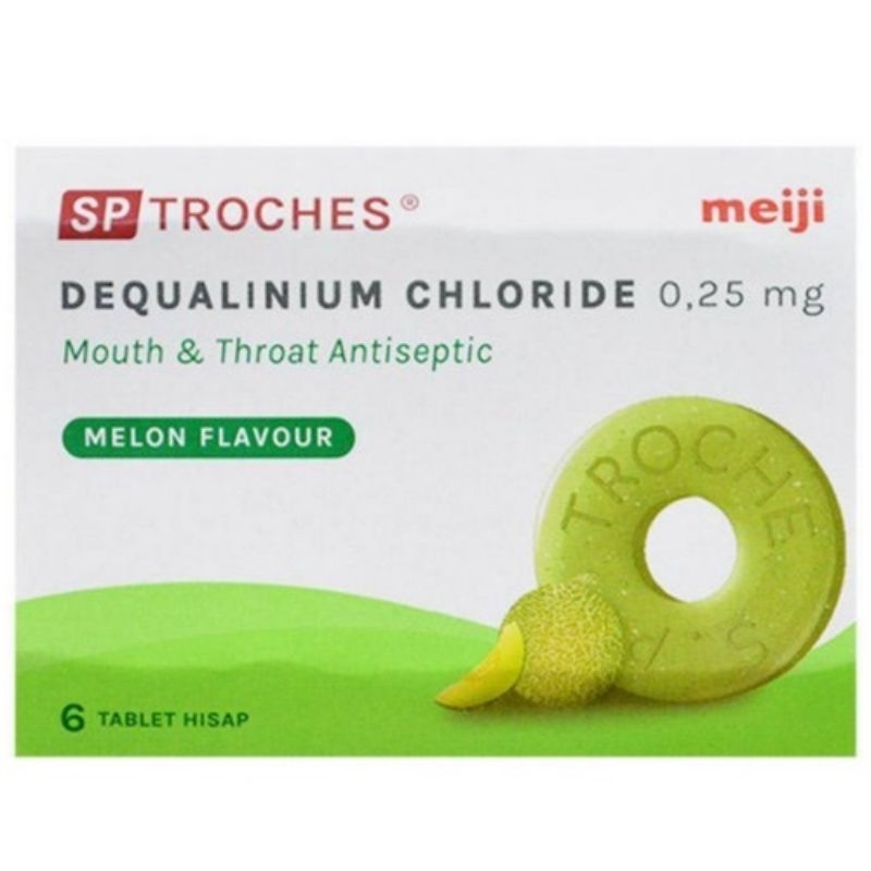 Jual SP Troches / Tenggorokan / Tablet Hisap/Meiji/Permen Tenggorokan ...