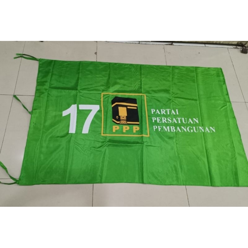 Jual Bendera partai PPP terbaru ukuran 1 x 1,5m | Shopee Indonesia