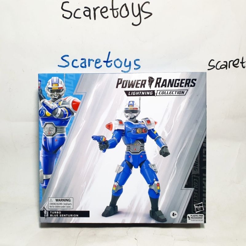 Jual Lightning Collection Power Rangers Turbo Blue Senturion | Shopee ...