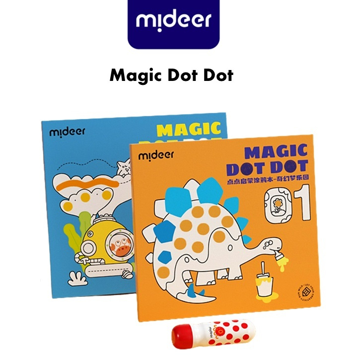 Jual Mideer Magic Dot Dot Coloring Book Kids Art Craft Buku Belajar Mewarnai Anak Mainan Edukasi ...